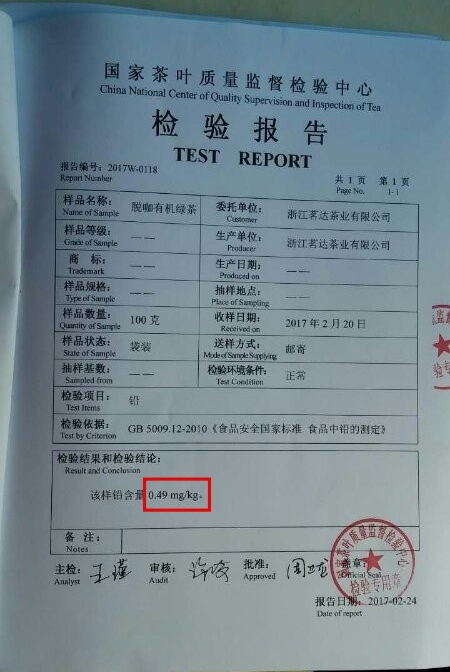 Tea Safety: Lead In Tea - Firsd Tea